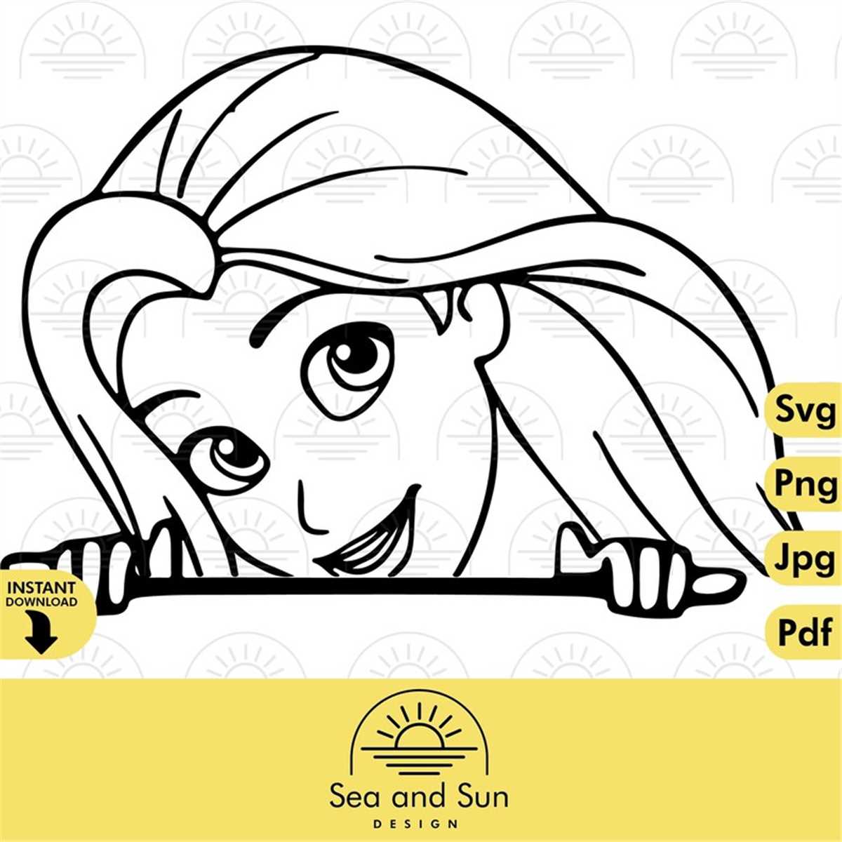 Tangled Princess Svg Clip art Files, Tangled Icon Car, Icon, | Inspire ...