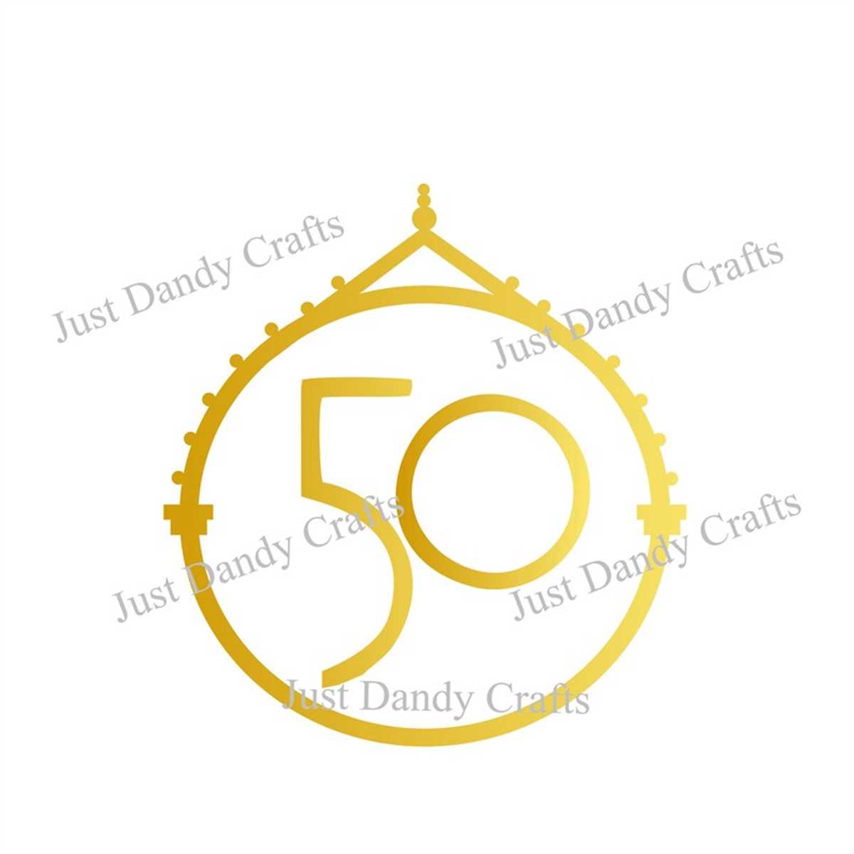 WDW 50th Anniversary Symbol SVG File for Vinyl Cutting Machi | Inspire ...