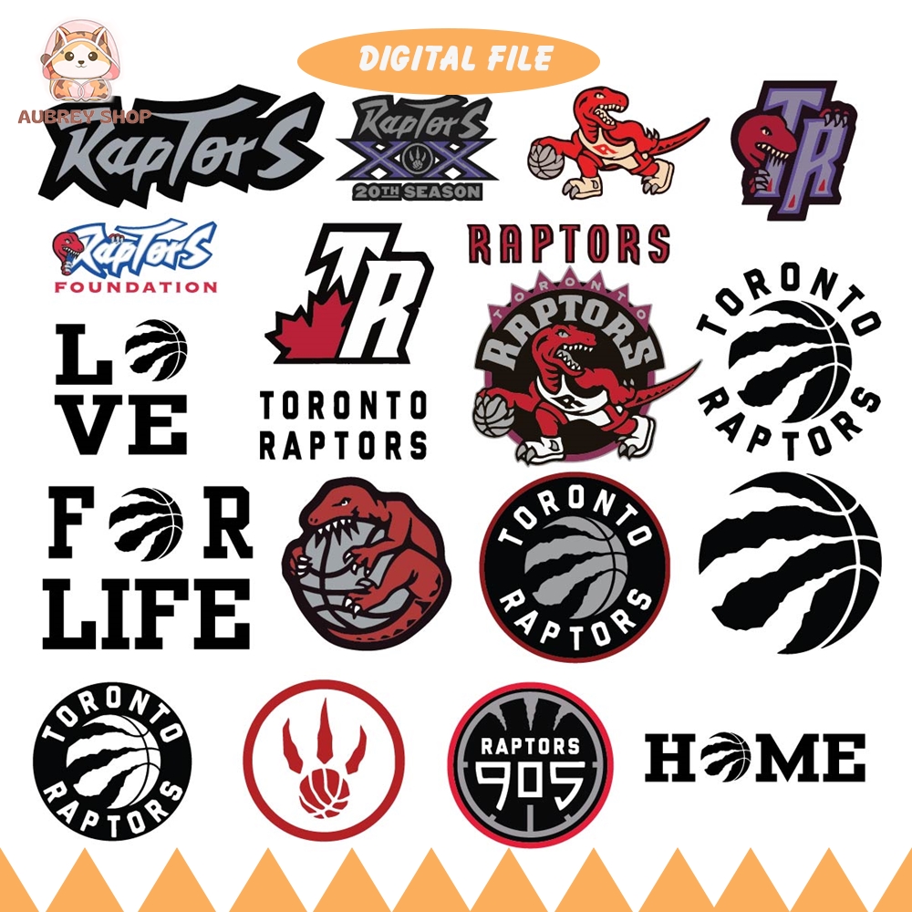 Toronto Raptors Bundle SVG NBA Sport | Inspire Uplift