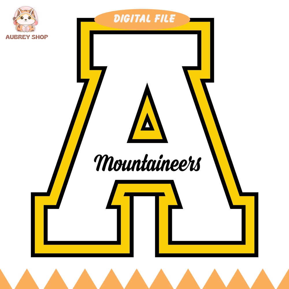 Appalachian State Mountaineers Svg, Logo Ncaa Sport Svg, Nca | Inspire ...