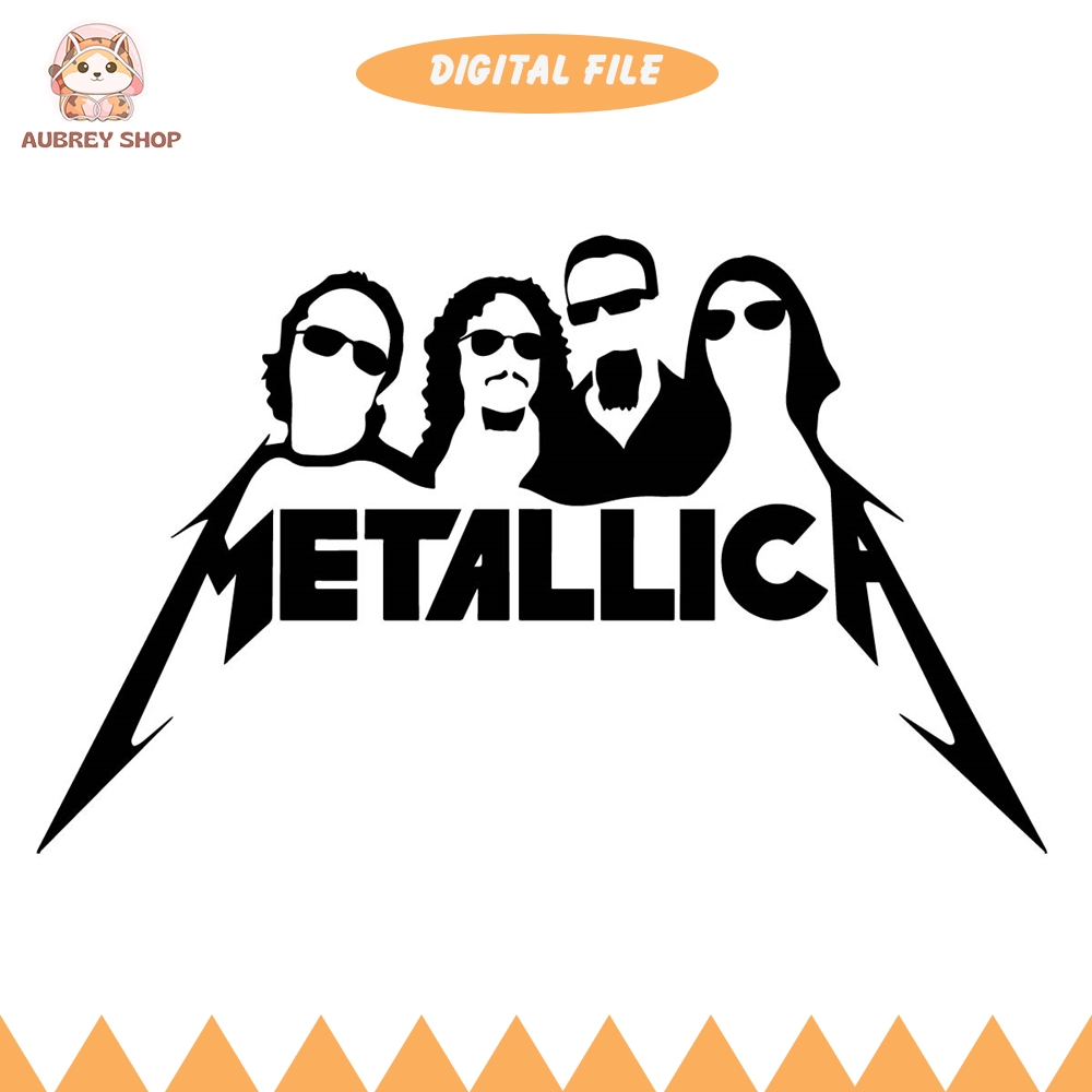 Metallica SVG Cricut PRINT Sticker | Inspire Uplift