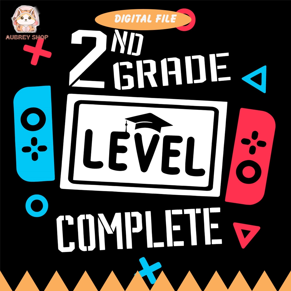 2nd Grade Level Complete Svg, 2nd Grade Svg, End of School S | Inspire ...