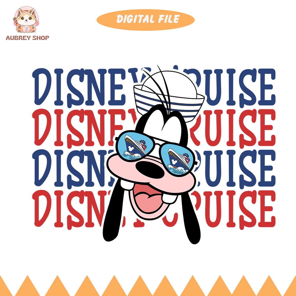 Goofy Disney Cruise Design For Cricut SVG | Inspire Uplift