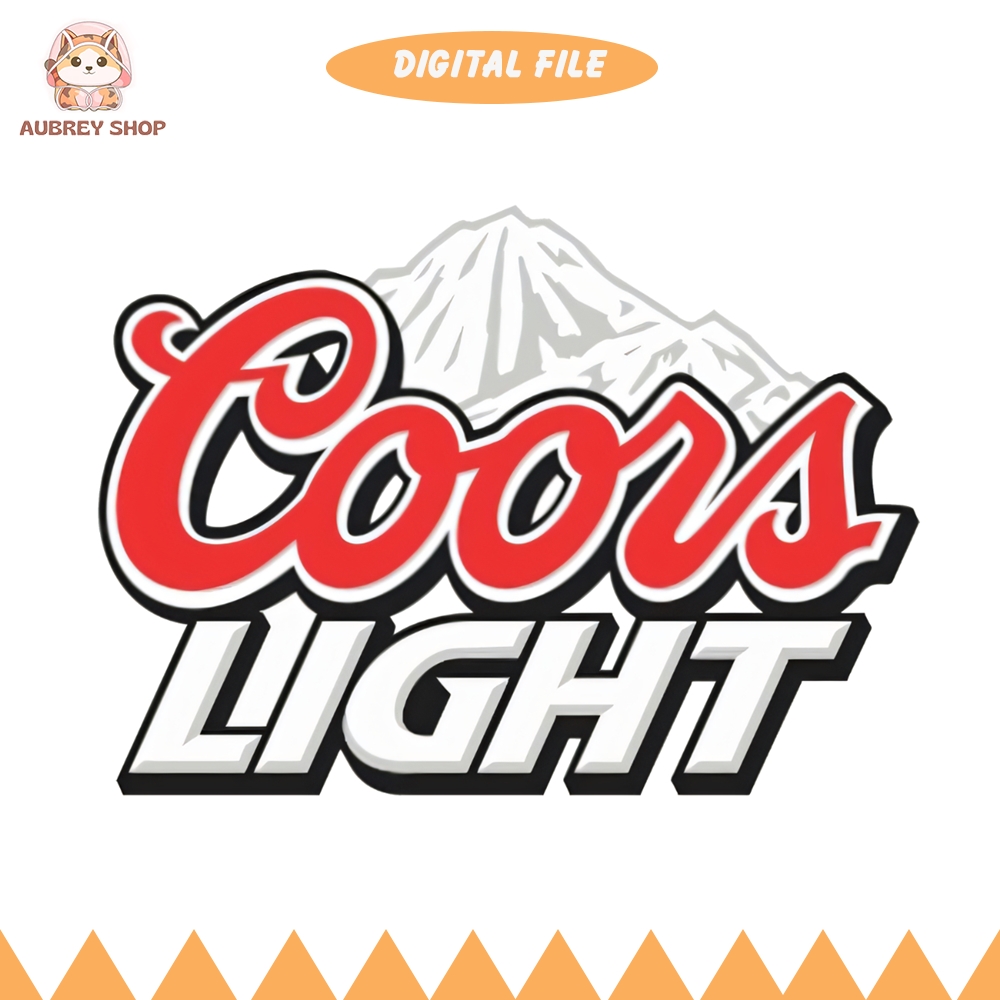 Coors Light Mountain Logo Vector Coors Light Logo Coors Ligh | Inspire ...