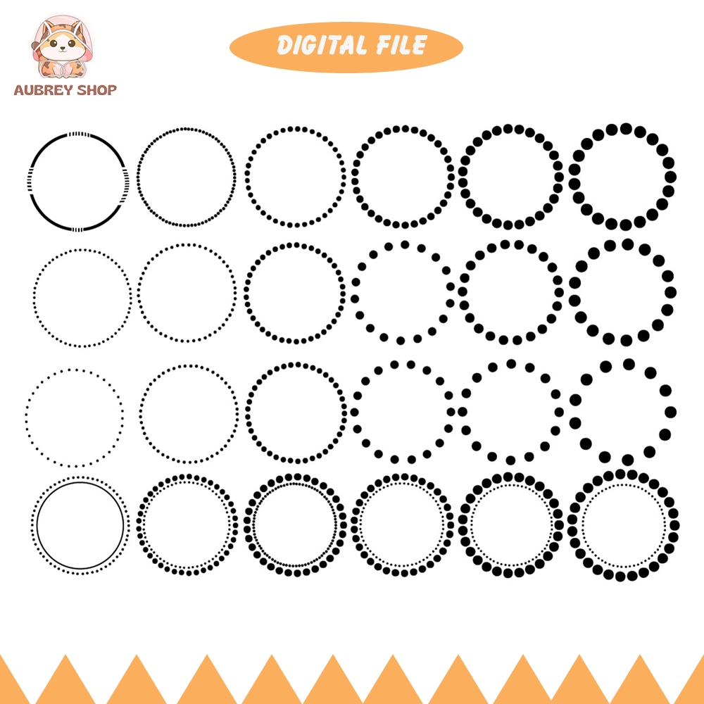 Dotted Circle Svg | Inspire Uplift
