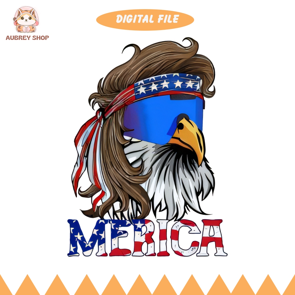 Eagle Merica PNG, Merica Mullet Eagle PNG, American Eagle, A | Inspire Uplift