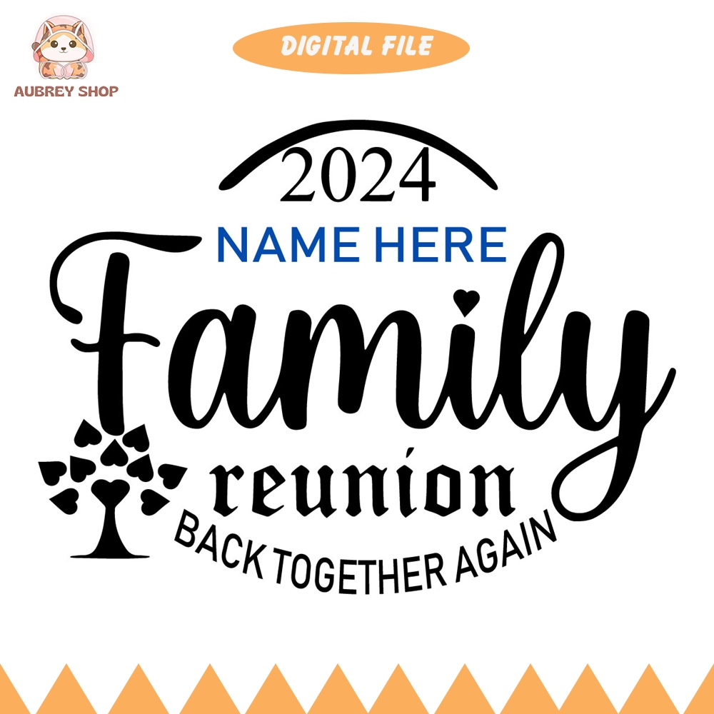 Family Reunion 2024 Back Together Again Svg, Reunion Svg, Cr | Inspire ...