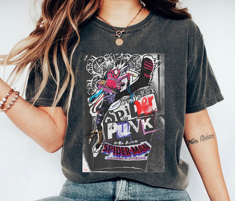 Spider-Man Hobie Poster Shirt, Spiderman Shirt, Spider-Man 2 - Inspire ...