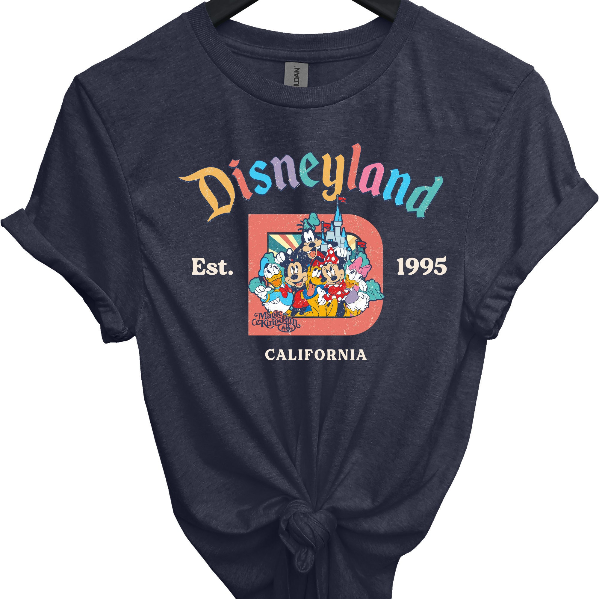 Mickey And Friends Disneyland Est 1995, Retro 90s Mickey, Ma - Inspire ...
