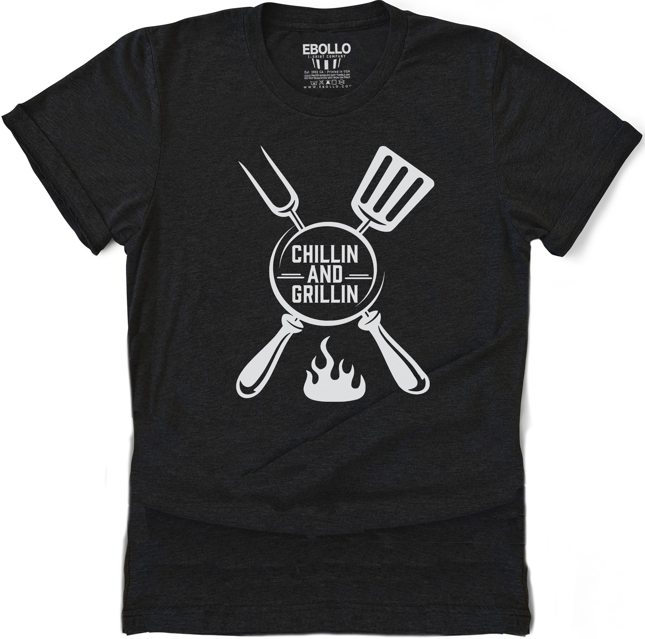 Chillin and Grillin Shirt BBQ Shirt - Fathers Day Shirt - B | Inspire ...