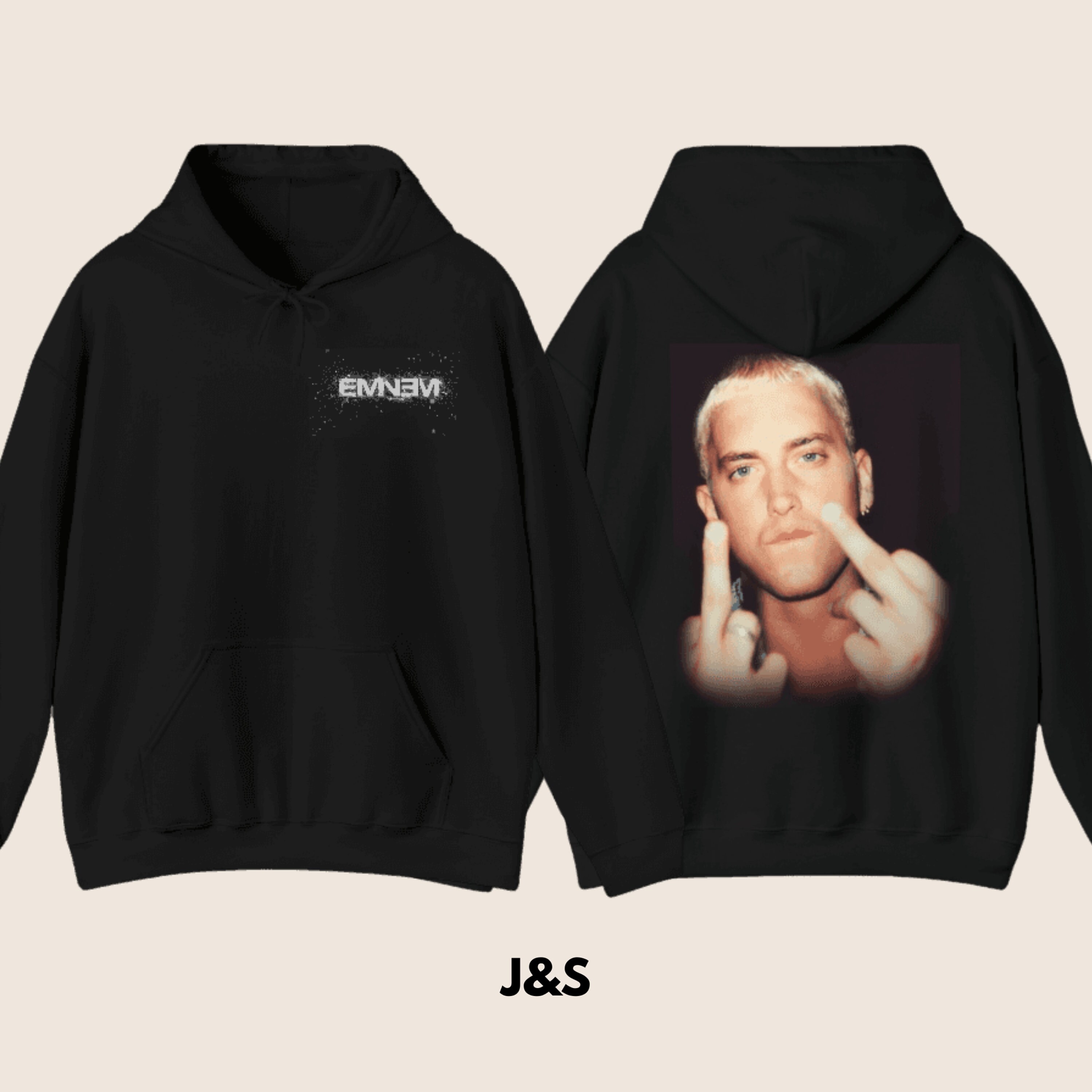 Eminem Middle Finger Hoodie 8 Colors Available Unisex Men' | Inspire Uplift