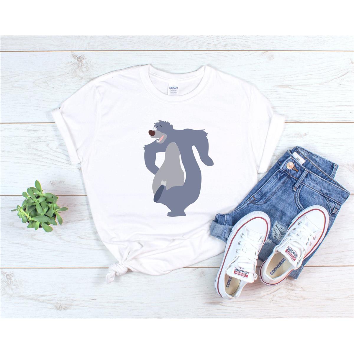 The Jungle Book, Baloo Shirt, Disneyland Shirts, Disney Shir | Inspire ...