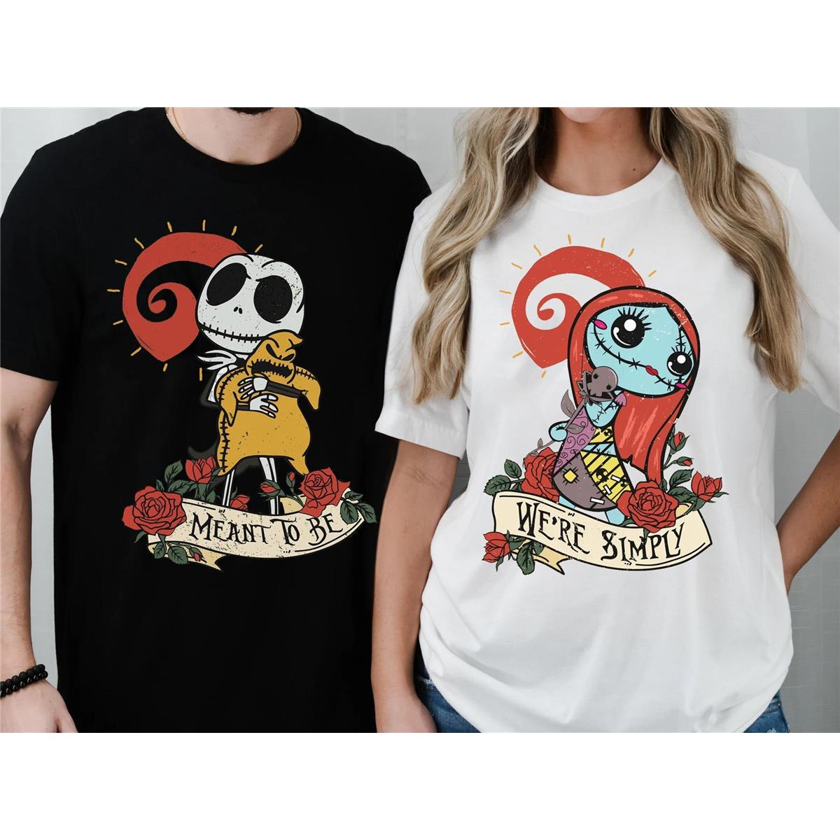 We'Re Simply Mean To Be Matching Shirt | Disney Couple Hallo | Inspire ...
