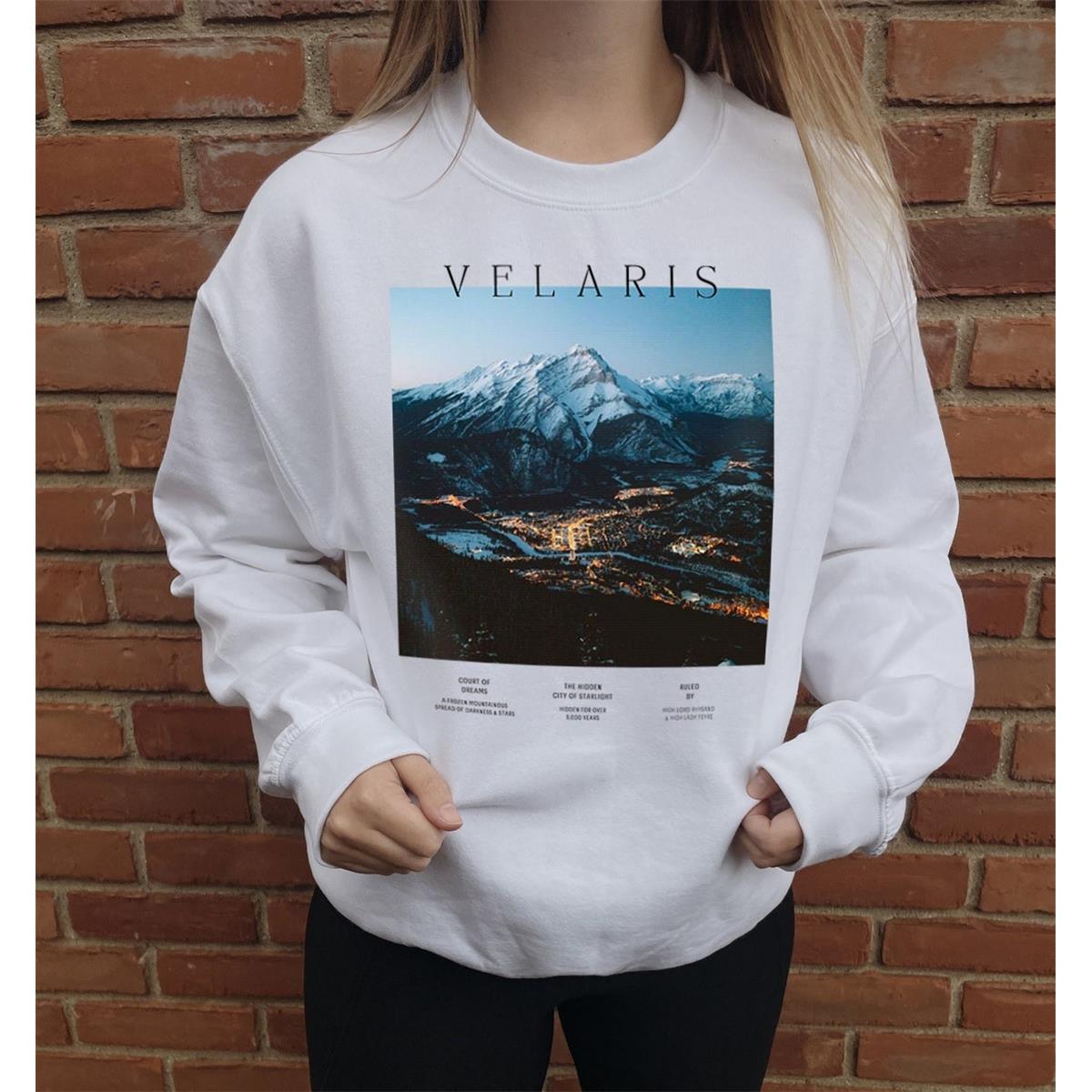 Velaris ACOTAR Sweatshirt - ACOTAR Merch City of Starlight P | Inspire Uplift