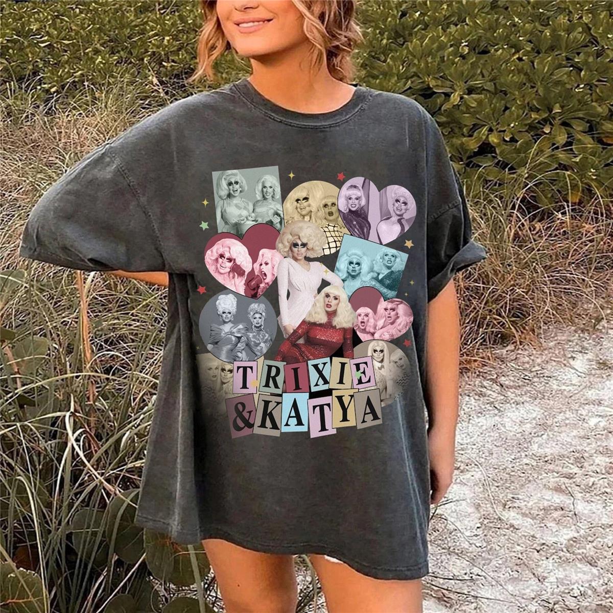 Retro Trixie & Katya Eras Style Shirt | Trixie Mattel Tshirt | Inspire ...