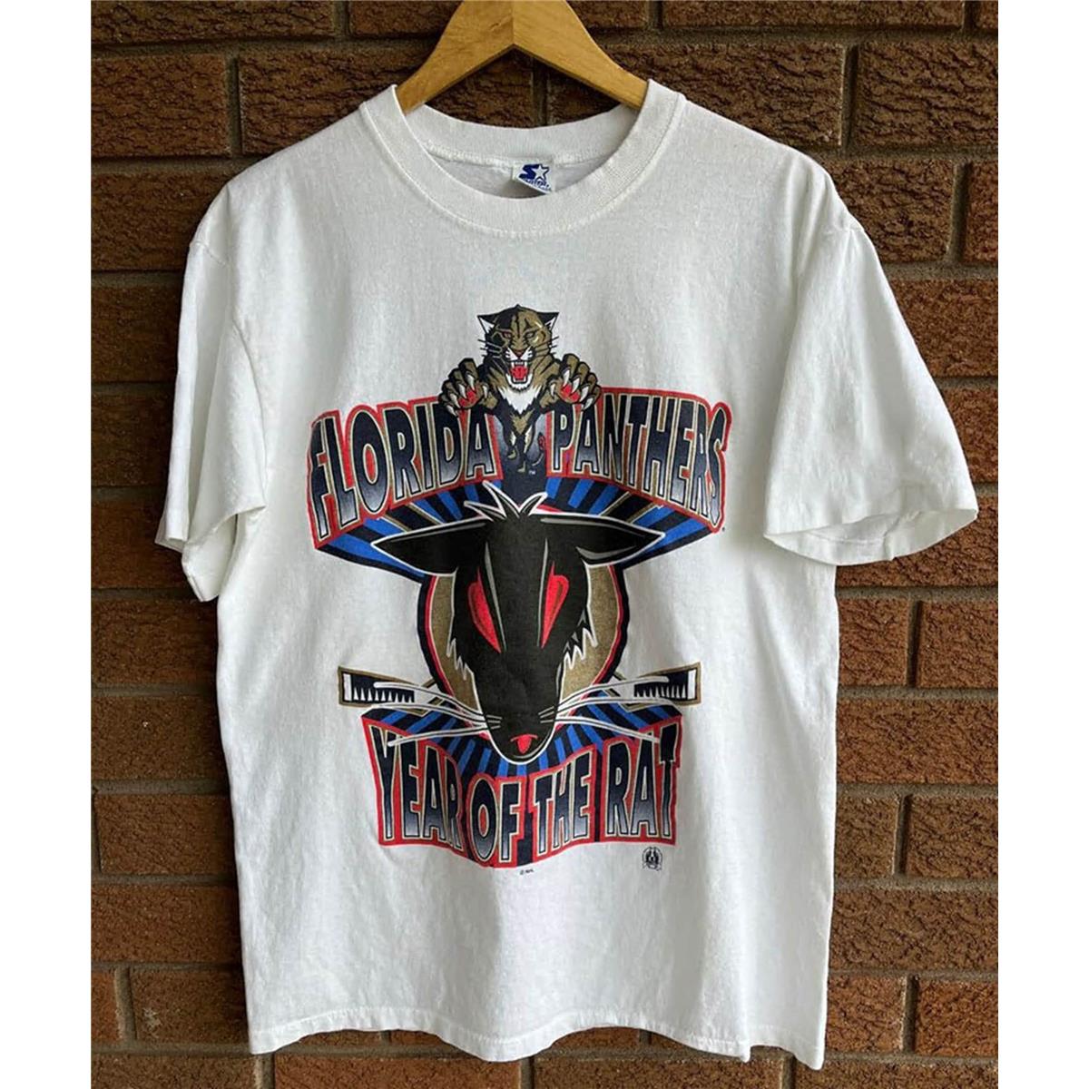 Vintage Florida Panthers Starter Year of the Rat 1996 T-shir | Inspire ...