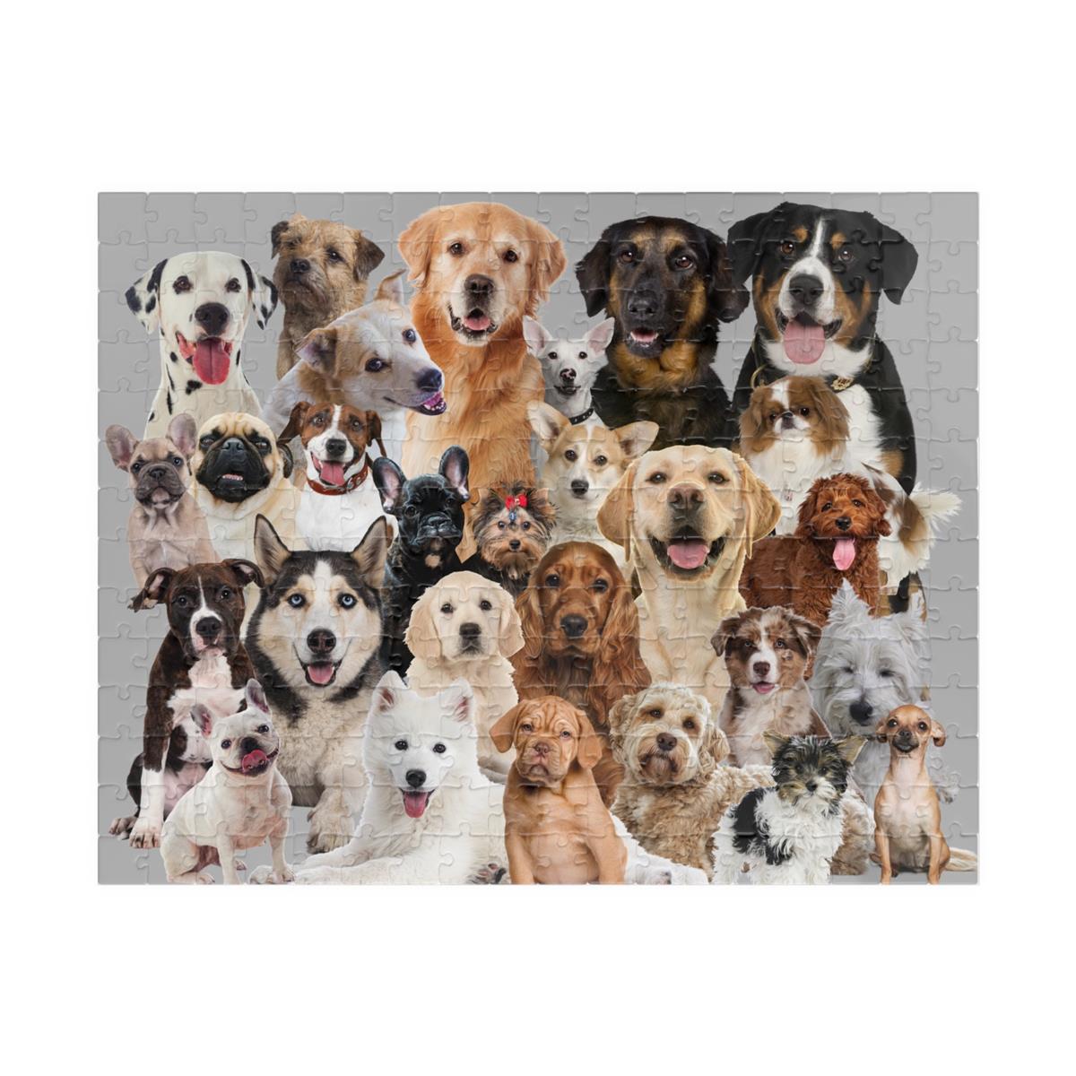 Dog Puzzle, cute dogs, lots of dog puzzle (110, 252, 500, 10 | Inspire ...