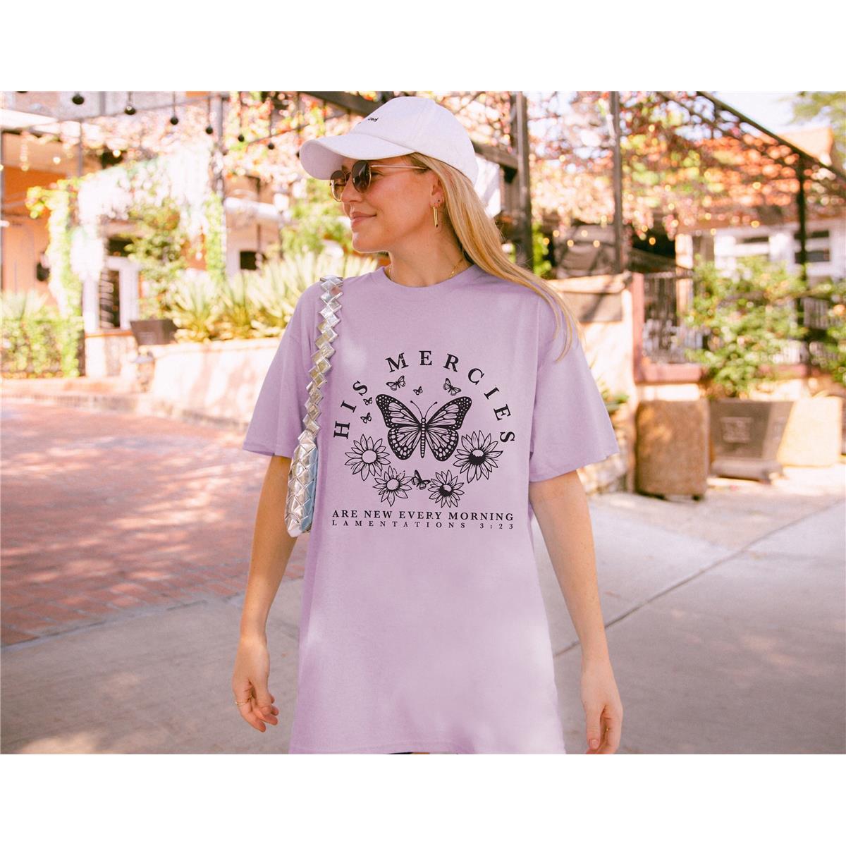 Comfort Colors Christian Shirt, His Mercies Are New, Lamenta | Inspire ...