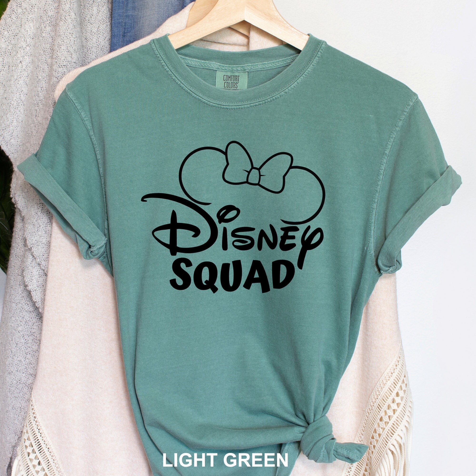 Disney Squad Shirt, Minnie Ears, Disney Family Shirt, Disney | Inspire ...