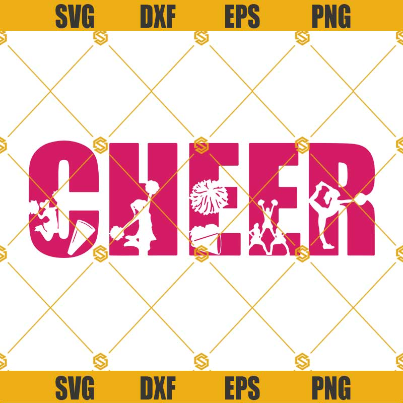 Cheer SVG Cheerleader SVG, Cheerleading SVG, Megaphone Svg , | Inspire ...
