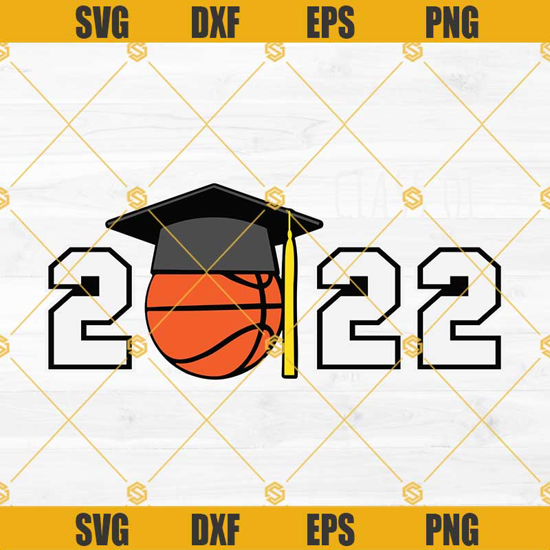 Class Of 2022 Basketball Player Senior Graduation SVG PNG EP - Inspire ...