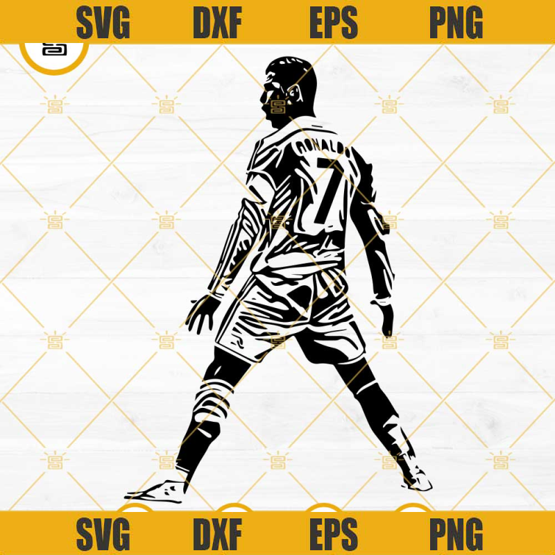 Cristiano Ronaldo SVG, Ronaldo SVG, Ronaldo PNG, Cr7 SVG Cut | Inspire ...