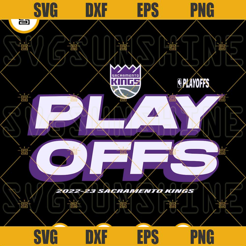 Sacramento Kings Playoffs SVG, NBA Playoffs SVG PNG DXF EPS - Inspire ...