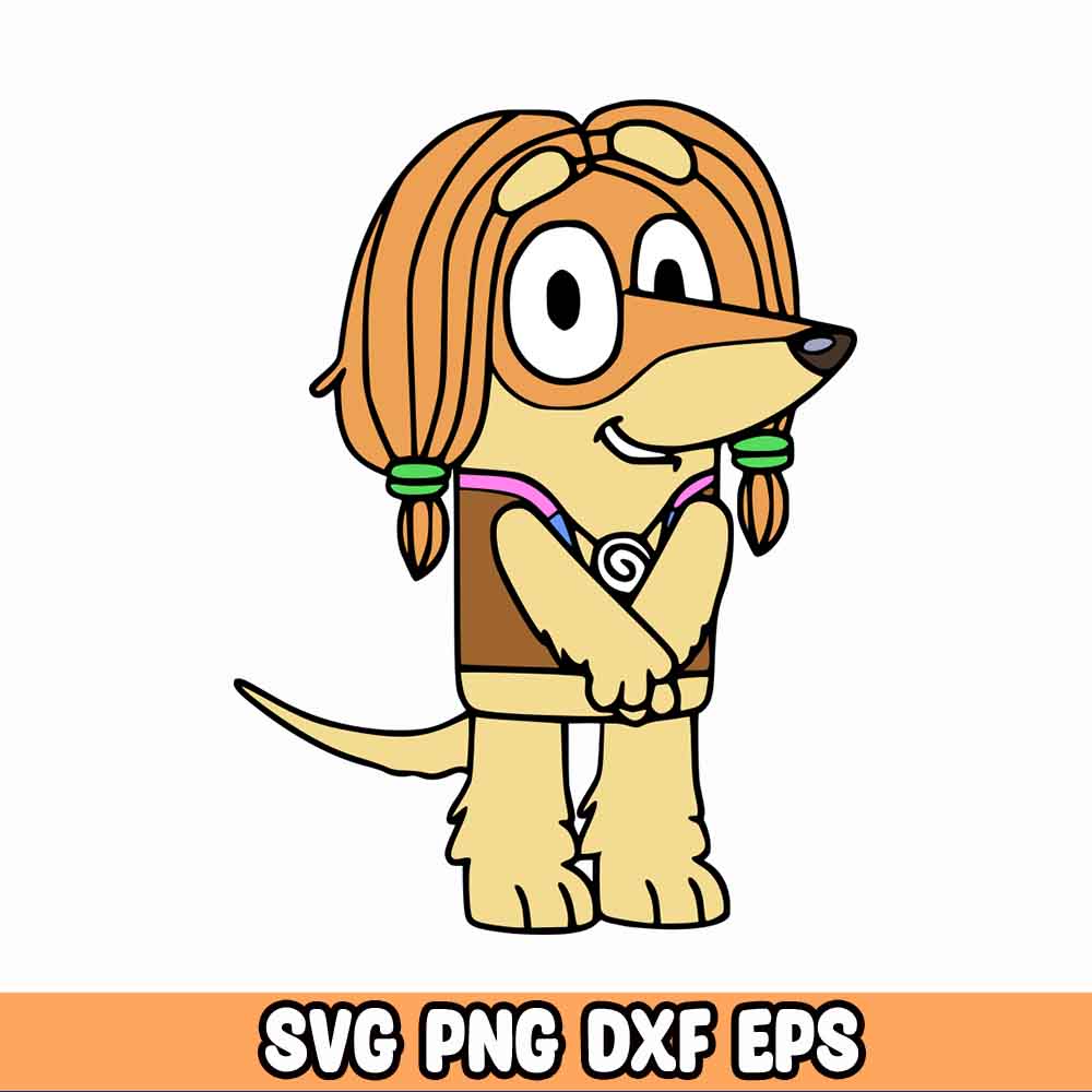Bluey Indi svg, Bluey SVG Bundle, Bluey Cut Files for Cricut - Inspire ...