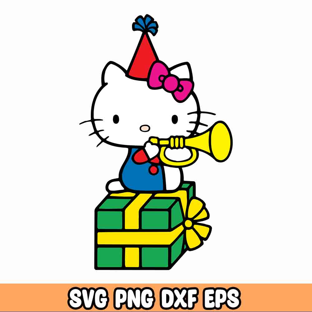 Hello-Kitty svg eps dxf png, Hello-Kitty bundle SVG, cricut, | Inspire ...