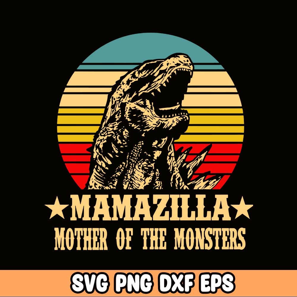 Mamazilla Mother of the Monsters SVG Bundle | Inspire Uplift
