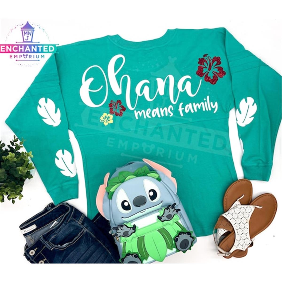 Ohana Means Family Lilo and Stitch Disney Inspired Jersey Sh | Inspire ...