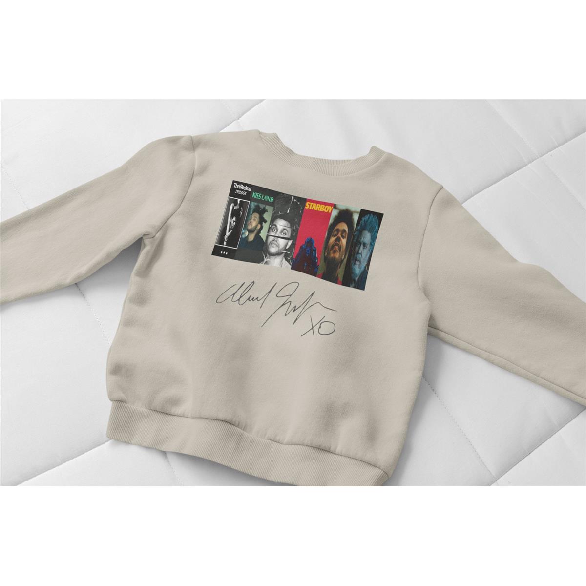 The Weeknd Album Collection Sweatshirt | Inspire Uplift