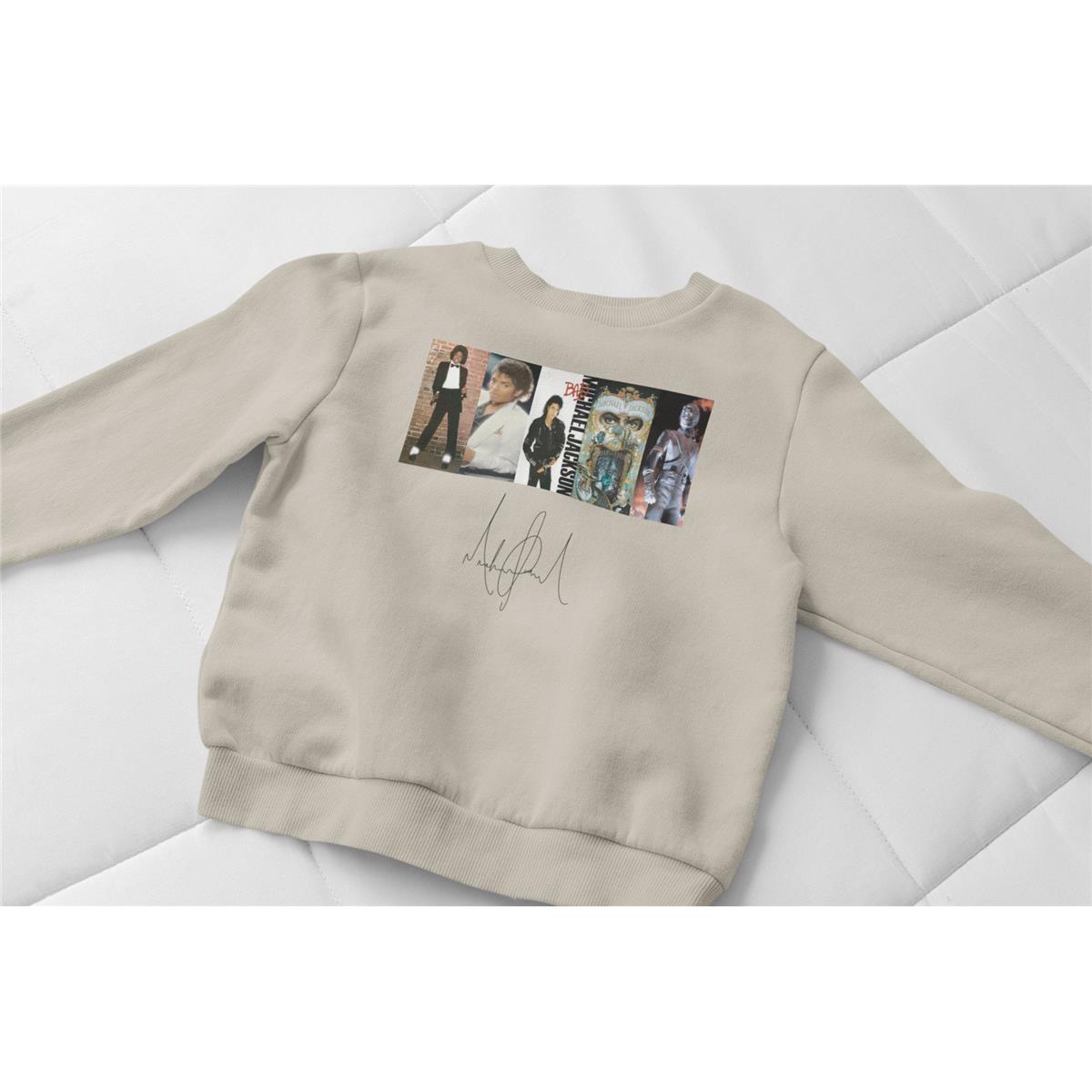 Michael Jackson Studio Album Sweatshirt | Inspire Uplift