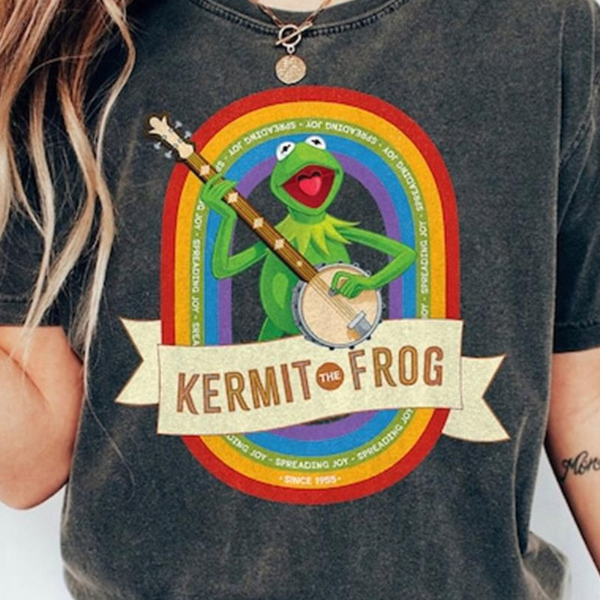 Disney The Muppets Kermit the Frog Spreading Joy Since 1955 | Inspire ...