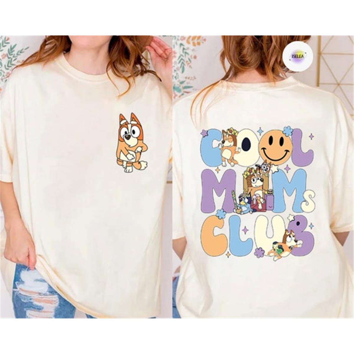 Bluey Cool Mum Club Shirt | Bluey Chilli Heeler Shirt | | In | Inspire ...