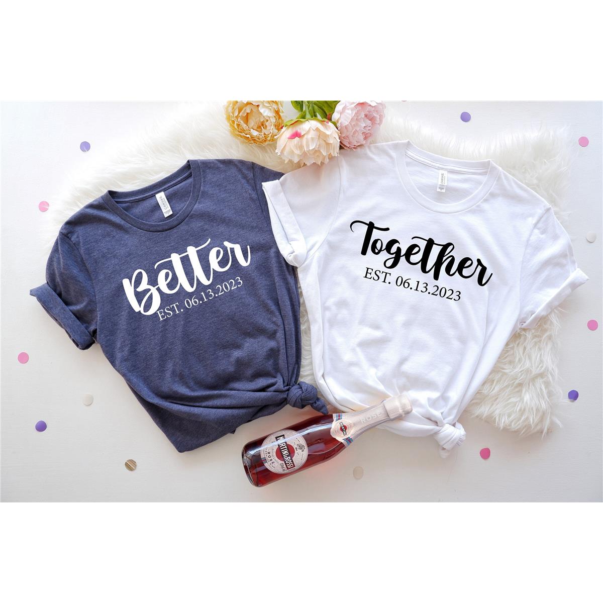 Better Together Shirts, Couple shirt, Lover shirt, Matching | Inspire ...