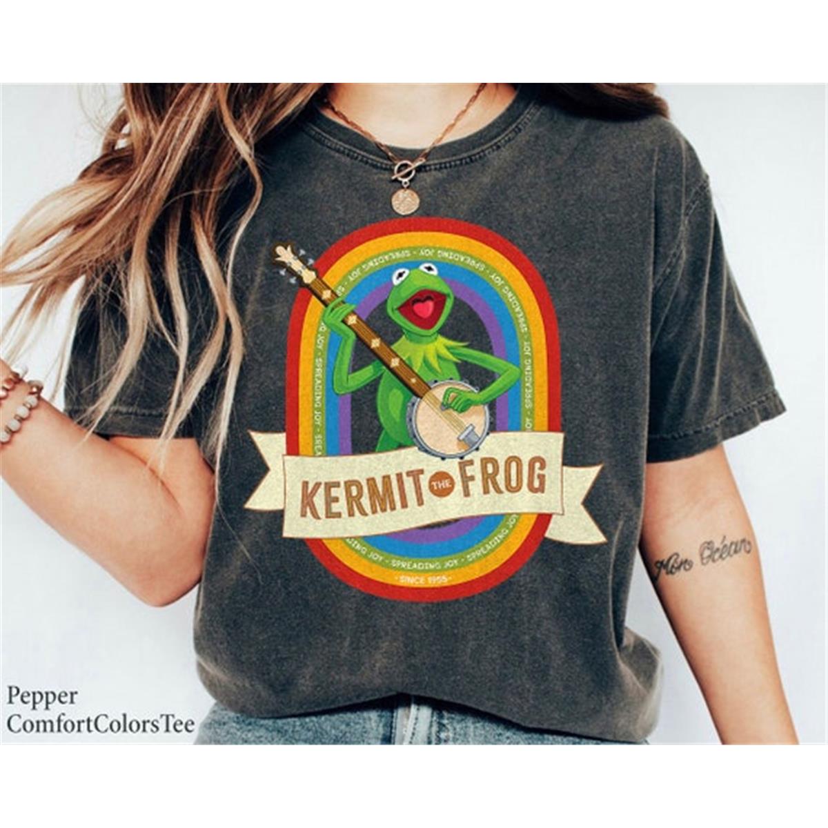 Disney The Muppets Kermit the Frog Spreading Joy Since 1955 | Inspire ...