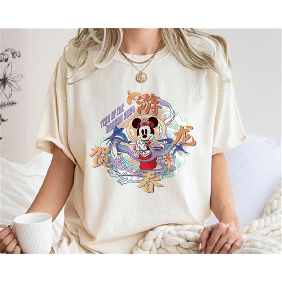 Year Of The Dragon 2024 Minnie Mouse 2024 Lunar New Year Shi | Inspire ...