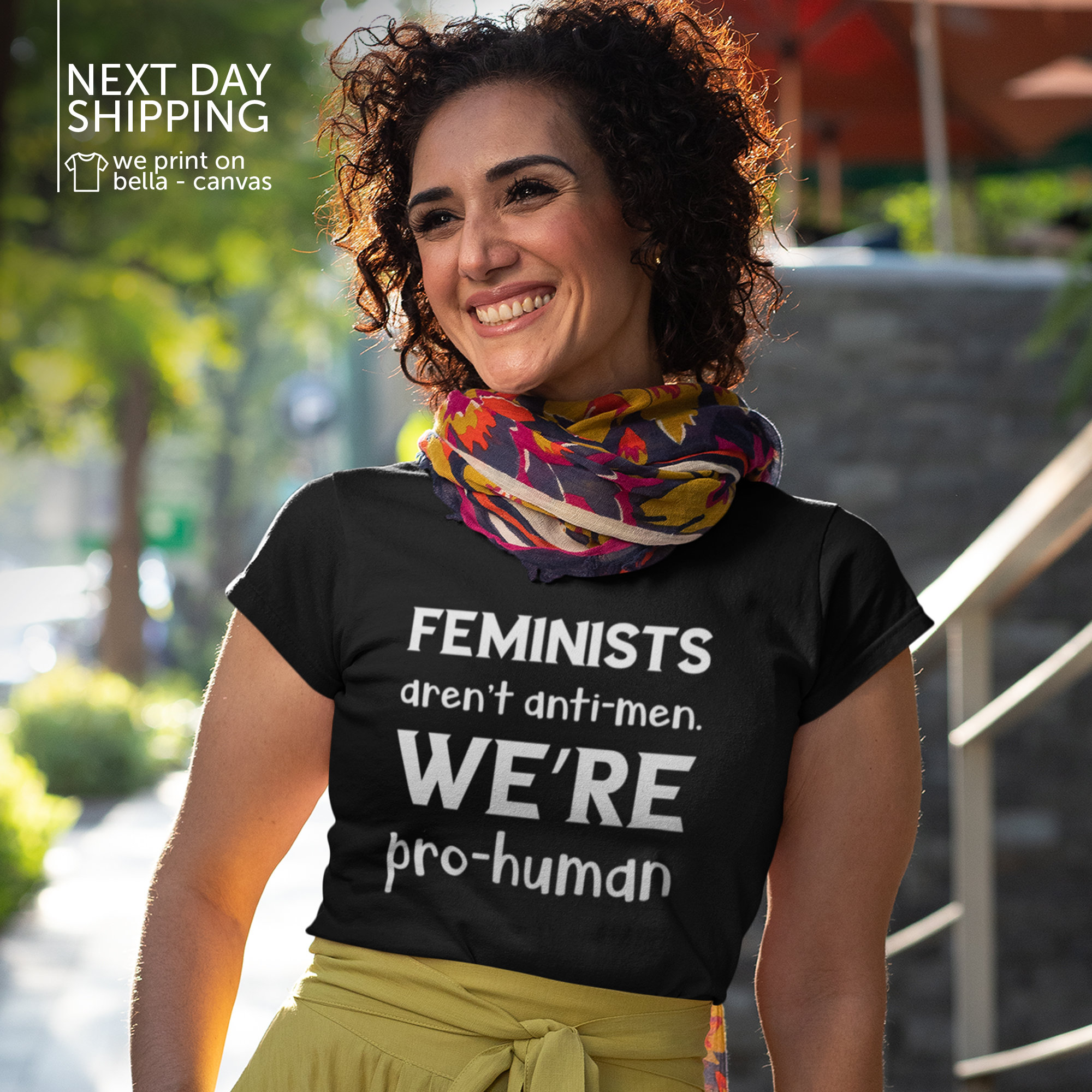 Feminists Arent Anti Men Were Pro Human Shirt Feminist T Shi | Inspire ...