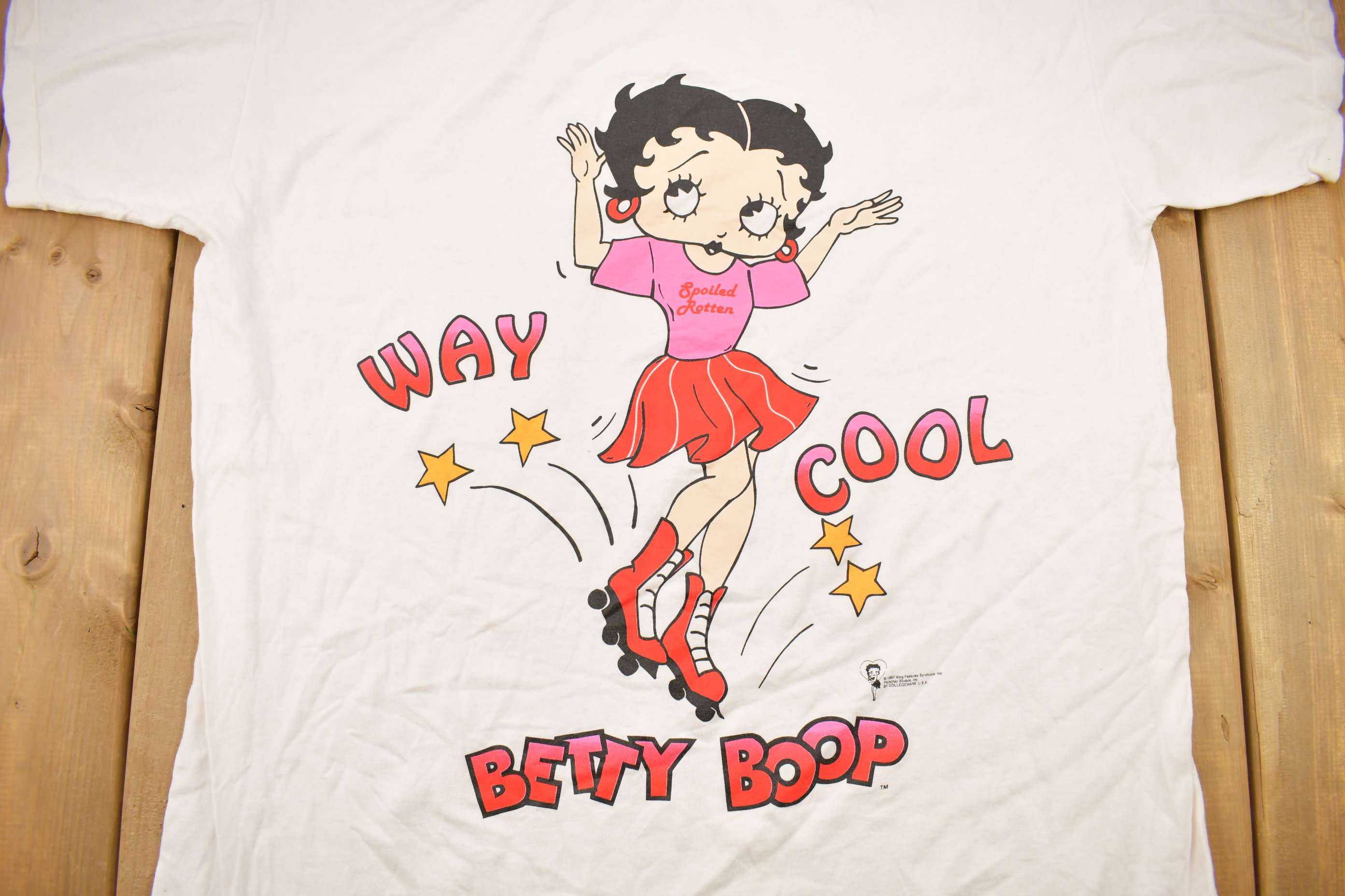 Vintage 1997 Betty Boop Way Cool Cartoon Graphic Promo T-Shi | Inspire ...