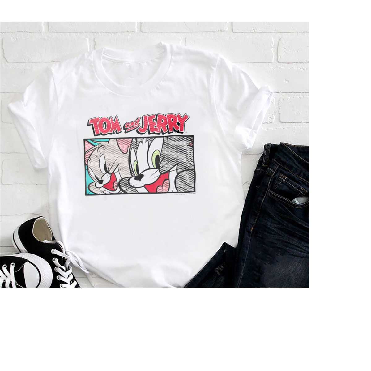 Tom And Jerry Comic Panel T-Shirt, Tom And Jerry Shirt Fan G | Inspire ...
