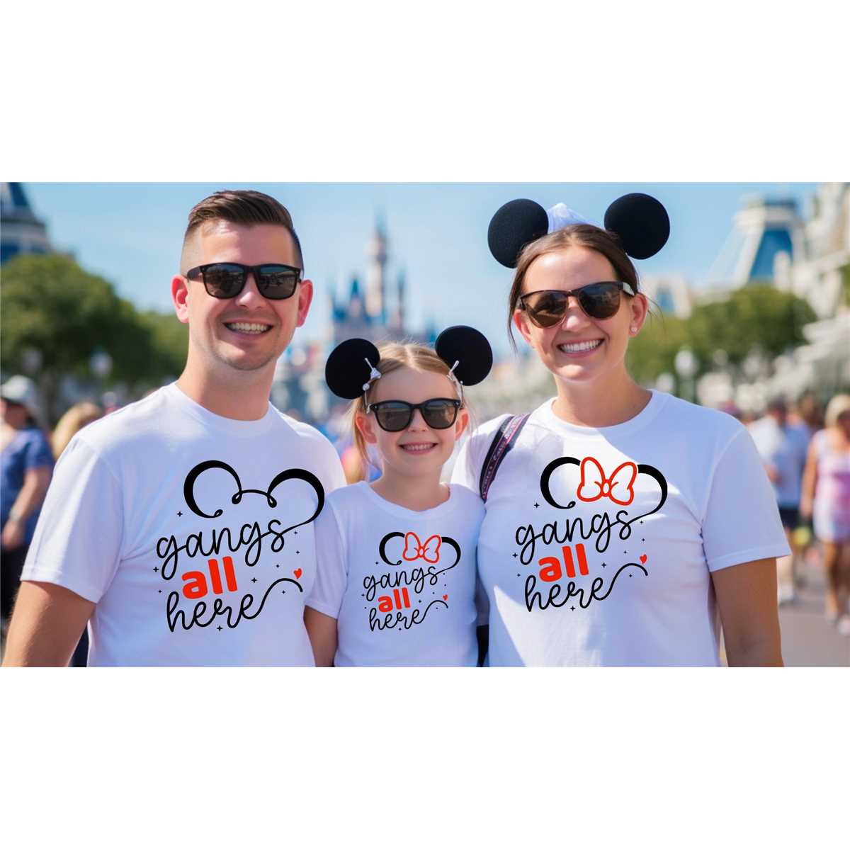 Disney Group Shirt, Family Vacation Disney Shirt, All Gangs | Inspire ...