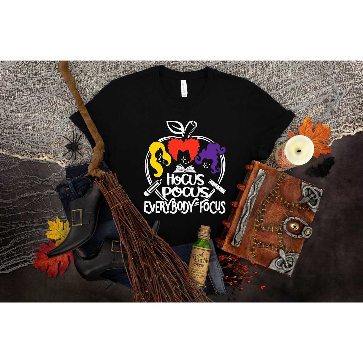 Halloween shirts, Hocus Pocus Everybody Focus, Hocus Pocus S | Inspire ...
