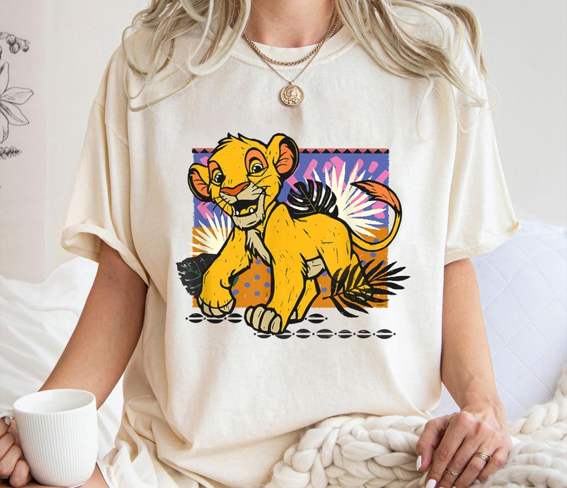 Simba Shirt, The Lion King T-Shirt, 30th Anniversary, Disney - Inspire ...