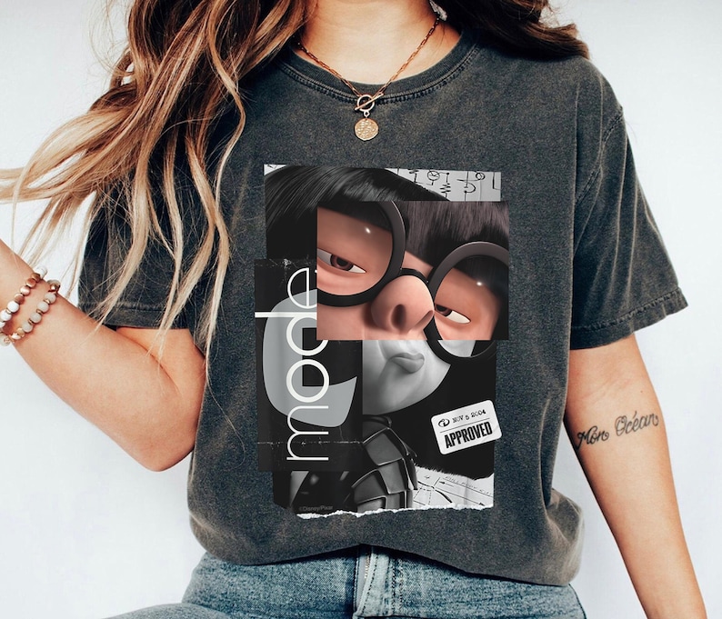 Edna Mode Fashion Logo Shirt, The Incredibles T-shirt, Disne - Inspire ...