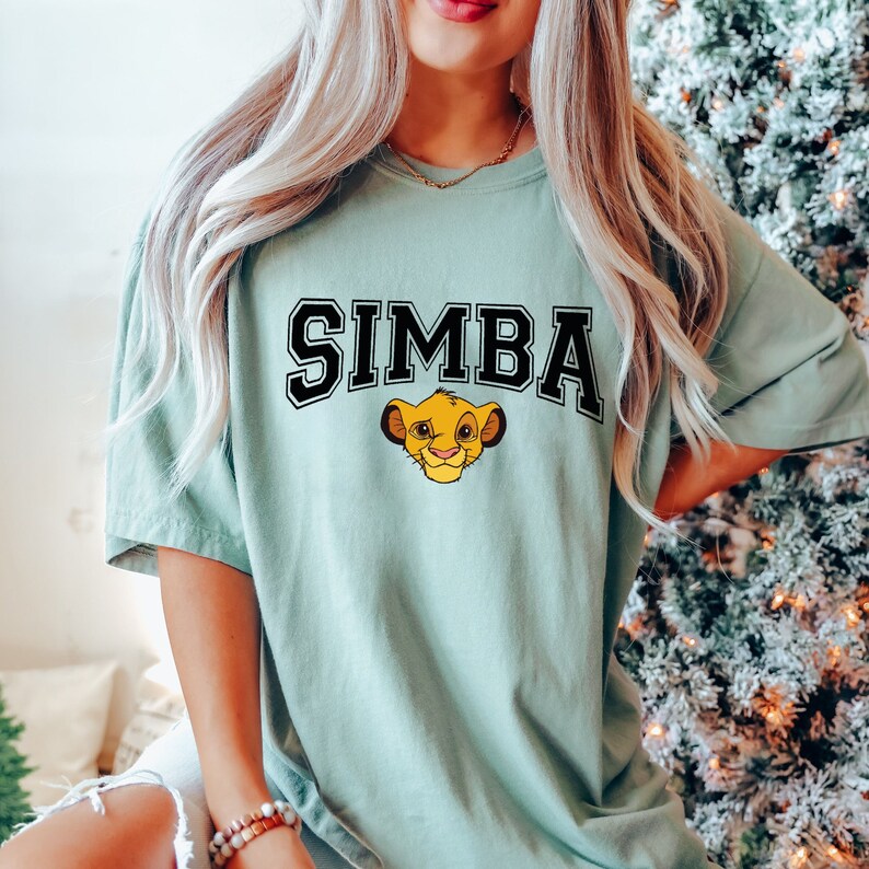 Simba Magic Kingdom Holiday Trip Unisex T-shirt Family Birth - Inspire ...