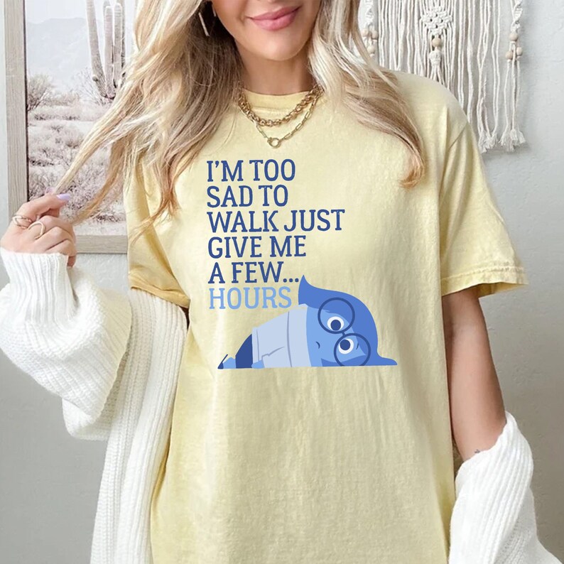 Disney Pixar Inside Out Sandness Too Sad C1236 Magic Kingdom | Inspire ...