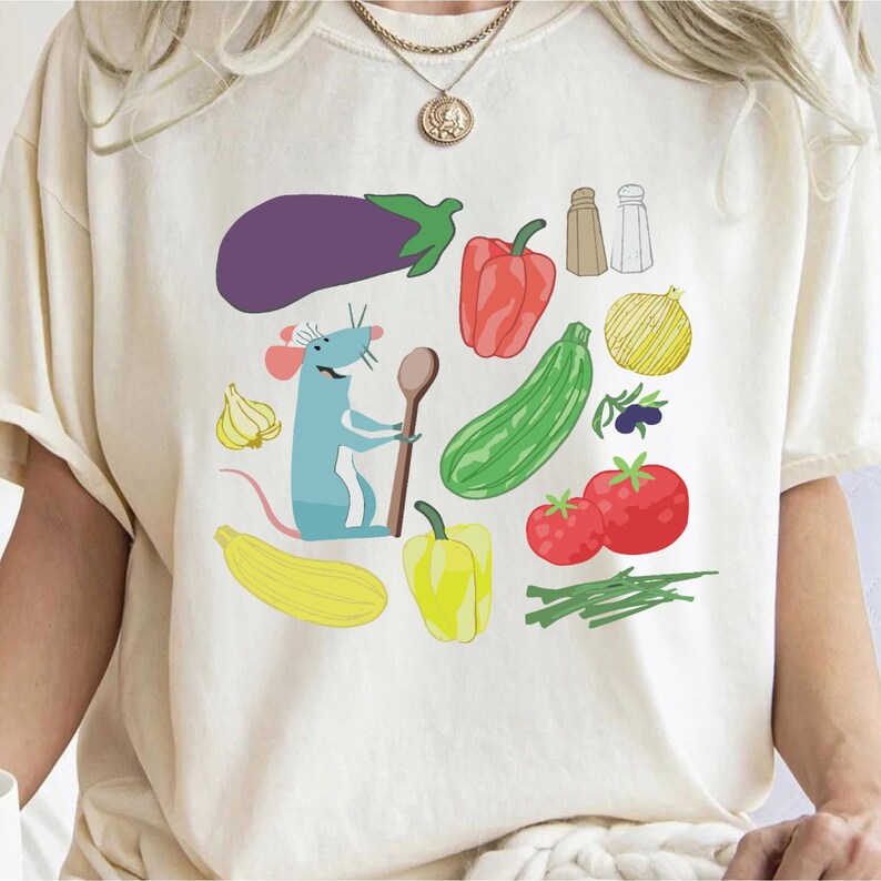Disney Pixar Remy Little Chef Ratatouille Recipe Icons Retro - Inspire ...