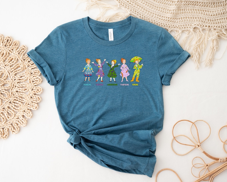 The Magic School Bus Shirt, Everyday Of Week Ms Frizzle shir | Inspire ...