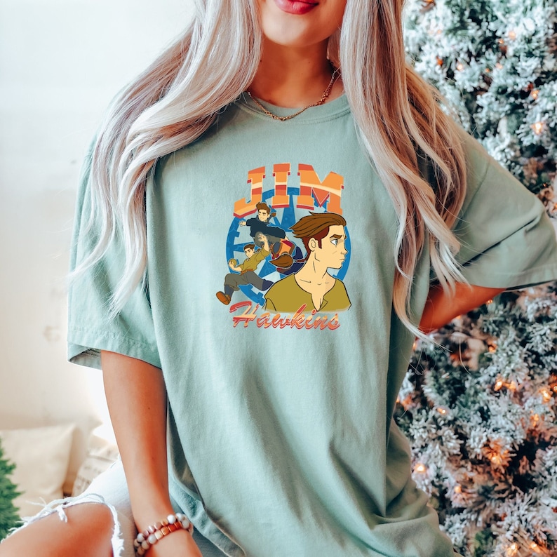 Jim Hawkins Retro Action Treasure Planet C2154 Comfort Color | Inspire ...